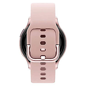 SAMSUNG Galaxy Watch Active 2 (40mm, GPS, Bluetooth) Smart Watch with Advanced Health Monitoring, Fitness Tracking, and Long lasting Battery, Pink Gold (Renewed)