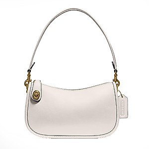 Coach The Coach Originals Glovetanned Leather Swinger, Chalk