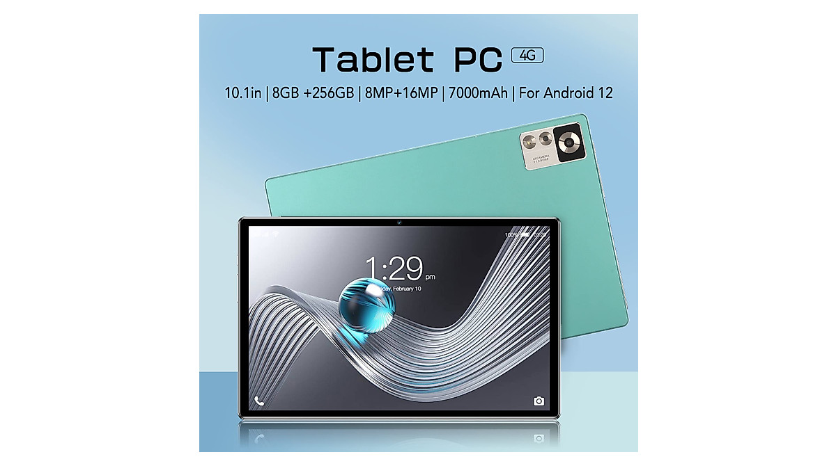AMONIDA Gaming Tablet 10.1 Inch FHD Octa Core 8GB RAM 256GB Store Now