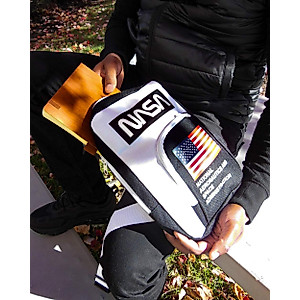 Ripple Junction NASA Flag Sling Bag Over the Shoulder for Adult Men, Women