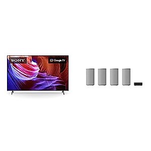 Sony TV KD65X85K with HTA9
