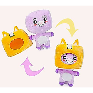 FRSHALOUIS Foxy and Boxy Plush Toys - Soft Stuffed Plush Toys The Best Gift for Christmas Birthday Halloween(Foxy)