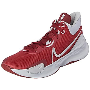 Nike Elevate 3 Men's Basketball Shoes (Team Red/University Red/Wolf Grey, us_Footwear_Size_System, Adult, Men, Numeric, Medium, Numeric_9_Point_5)