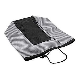 Camco Electric Tongue Jack Head Cover- Protects Your Electric Tongue Jack from Harmful UV Rays, Excess Moisture and Dirt and Debris (48356), Black,Grey