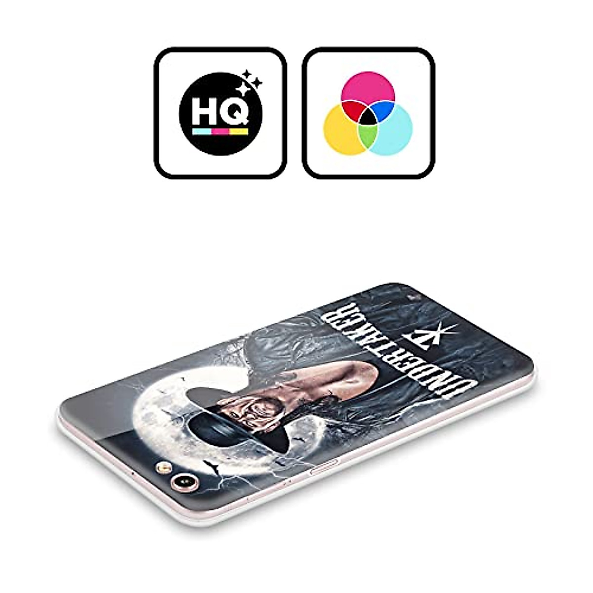 Head Case Designs Officially Licensed WWE The Undertaker Undertaker Graphics Soft Gel Case Compatible with Oppo A57s