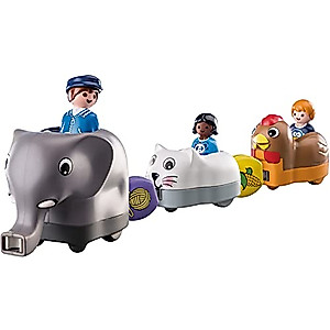 Playmobil 1.2.3 Animal Train