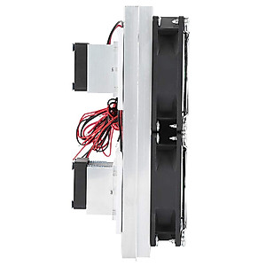 12V Compact Refrigeration Cooling Systems Air Conditioning Systems with Miniature,Thermoelectric Cooler,Semiconductor Refrigeration Cooling Device Thermoelectric Cooler 12A 12V DIY Refrigeration