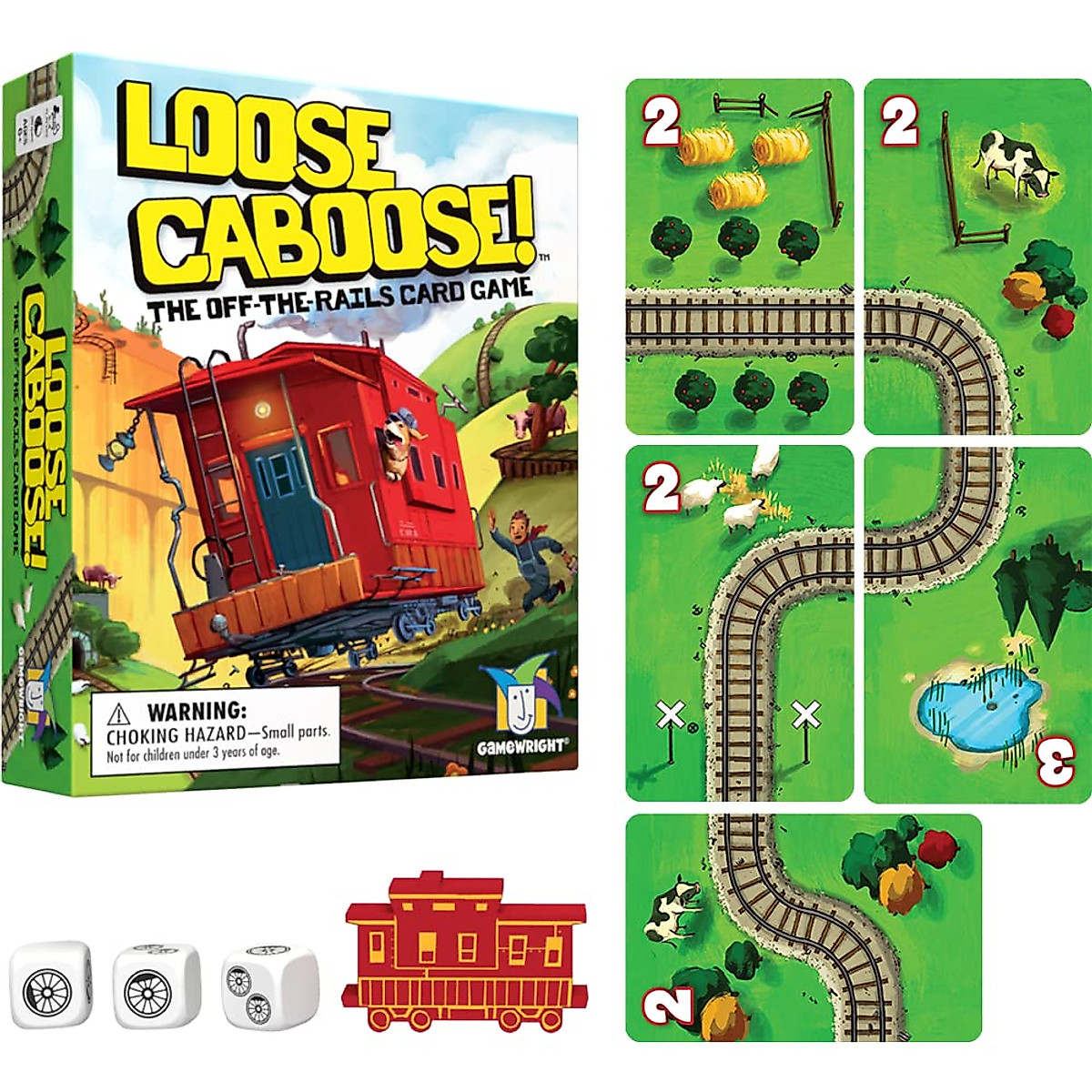 Loose Caboose! The Off-The-Rails Card Game