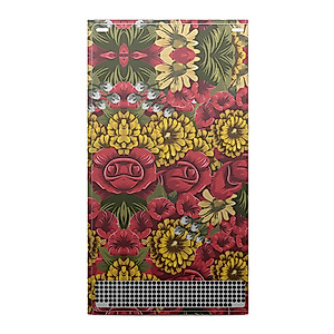 Head Case Designs Officially Licensed Frida Kahlo Portrait Pattern Floral Vinyl Sticker Gaming Skin Decal Cover Compatible With Xbox Series S Console and Controller Bundle