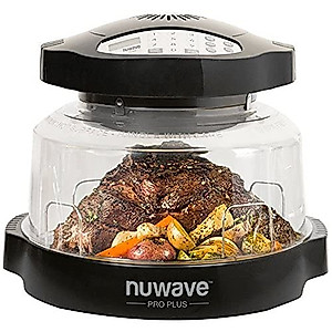 Nuwave (Renewed) Oven Pro Plus Countertop Convection Oven with Triple Combo Cooking Power