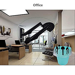 4 Pack Garbage Bin Clips,Garbage Basket Clip Fixed Waste Trash Can Bag Clamp Clip Rubbish Clip Holder for Home,Kitchen,Office