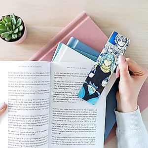 Bookmarks Metal Ruler That Bookography Time Measure I Tassels Got Bookworm Reincarnated - As - A - Slime - Collage for Christmas Ornament Bookmark Reading Markers Book Gift Biblio