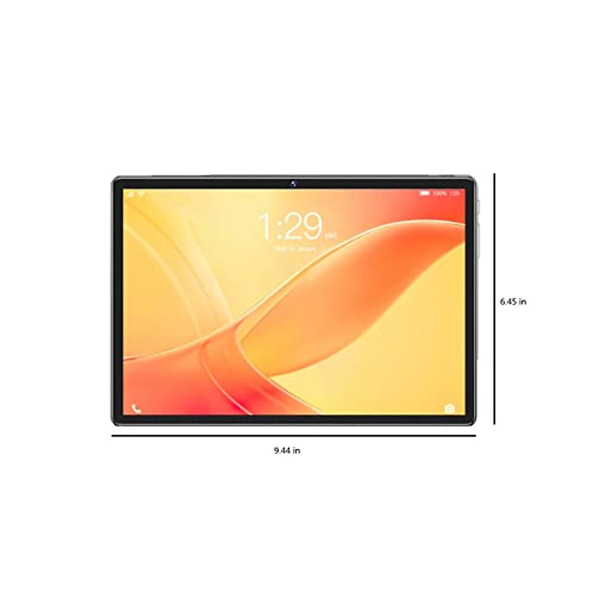 Tablet Android 10.0 Operating System 10.1-inch HD Display Quad Core Processor 2GB RAM and 32GB ROM TF Expansion Support Built-in WiFi Bluetooth GPS Tablet