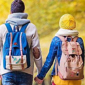 Hicarer 24 Pieces Cute Lapel Pin Set Cartoon Brooch Pin Badges Brooch Pins Clothing Bags Jackets Accessory for Valentine's Day