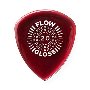 Dunlop Flow Gloss 2.0mm Guitar Pick-3 Pack