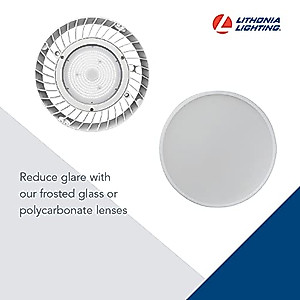 Lithonia Lighting JEBL 18L 40K 80CRI WH JEBL 18,000 Lumen LED High Bay Light with Cool White 4000K Color Temperature, White 5.00x13.00x13.00