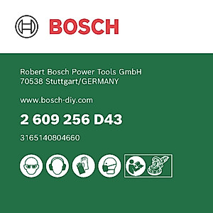 Bosch 2609256d43 PWR Stainless Steel Set of 12 Replacement Brushes for Sander 180 This
