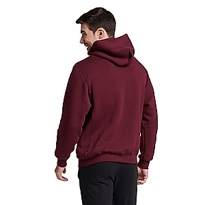 Russell Athletic Men's Dri-Power Pullover Fleece Hoodie, Maroon, Large