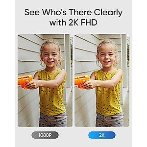 eufy Video Doorbell C31, 2K FHD, Dual Power Options, Live Video Call, Easy Installation, Quick-Release Battery, 24/7 Recording, Human and Motion Detection, HomeBase S380 Compatible, No Monthly Fee