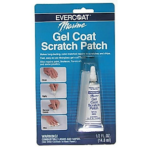 Evercoat 105652 .5 Oz White Marine Gel Coat Scratch Patch by Evercoat