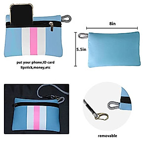 Hirooms Neoprene Tote Bag Multipurpose Beach Bag Travel Shoulder Bag for Women & Men (Blue)