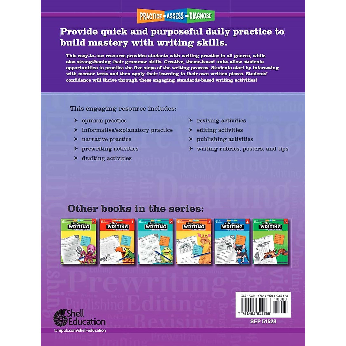 180 Days™: Includes Reading 2nd Edition, Writing, and Math for 5th Grade Practice Workbook for Classroom and Home, Cool and Fun Practice Created by Teachers (180 Days of Practice)