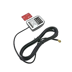 Partx Magnetic Vehicle Antenna Replacement for All SiriusXM Radio Receiver Cradles and Docks Satellite Sirius XM Radio Car Truck SUV Home 10 FT Cable SMB Female 90 Degree Angle Connector