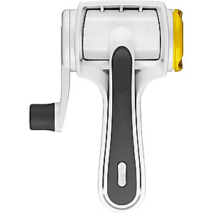 Zyliss Restaurant Cheese Grater - Handheld Rotary Cheese Grater - Cheese, Vegetable, Nut Grater - Steel Kitchen Shredder for Right- and Left-Handed Cooks - NSF Restaurant Certified - White