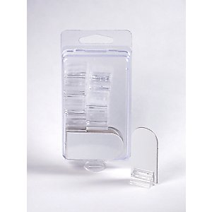 Hedral Value Pack of 12 - Blank boardgame Stand-up Player Pieces with Card Stands - Markers pawns Tokens DIY