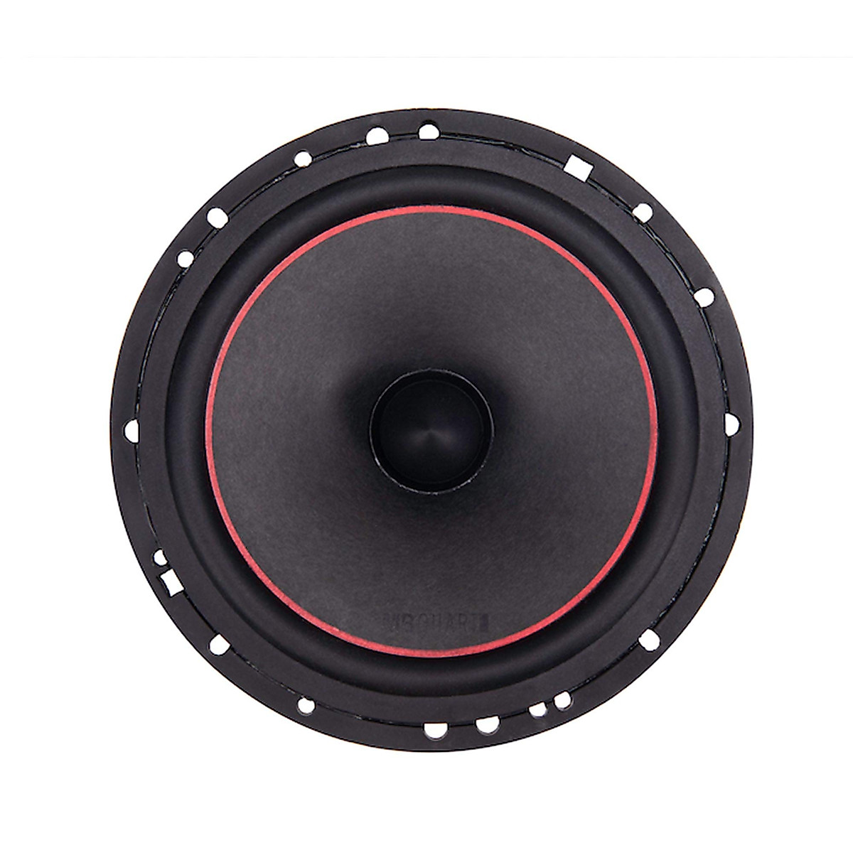 MB Quart RS1-216 Reference Car Speakers (Black, Pair) – 6.5 Inch Coaxial Speaker System, 220 Watt, 2-Way Car Audio, 4 OHMS (Grills Included)