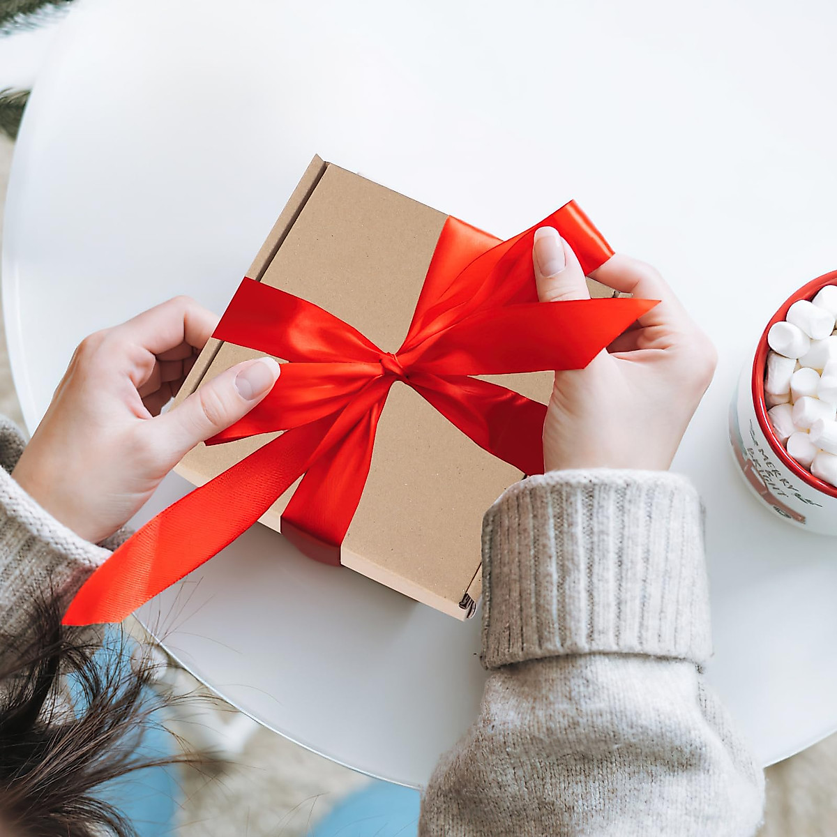 PHAREGE 6x6x2 inch Shipping Boxes Bulk 25 Pack Brown, Tab Lock Tuck Top Mailer Boxes for Packaging Small Business, Small Cardboard Gift Boxes for Wrapping Mailing Present