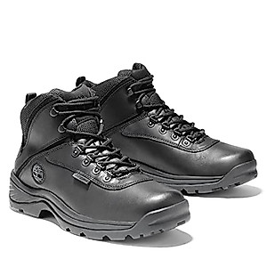 Timberland mens White Ledge Mid Waterproof Hiking Boot, Black, 7.5 US
