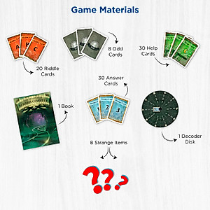 Exit: The Haunted Roller Coaster | Exit: The Game - A Kosmos Game from Thames & Kosmos | Family-Friendly, Card-Based at-Home Escape Room Experience for 1 to 4 Players, Ages 10+