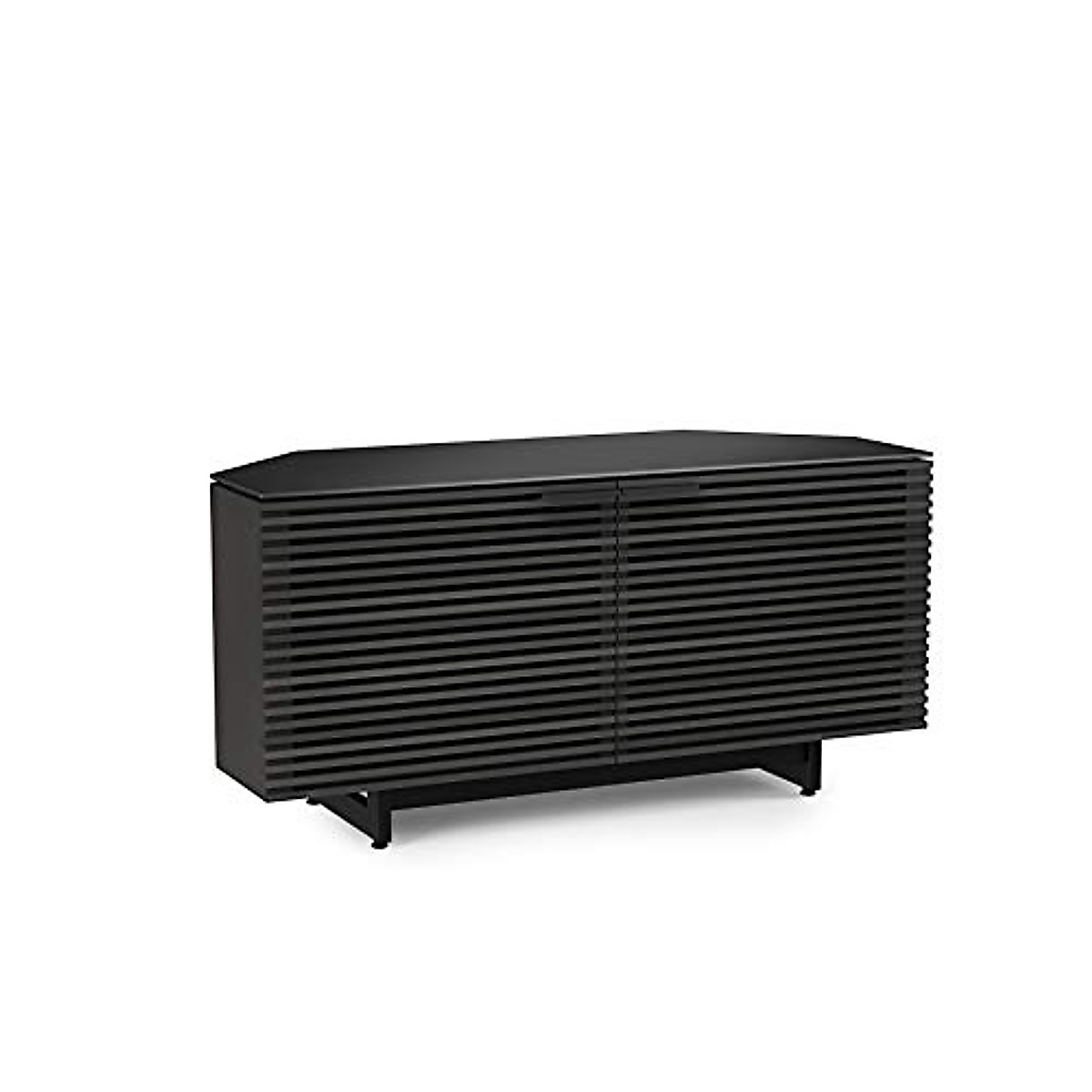 BDI Corridor 8175 Corner Media Cabinet, Charcoal