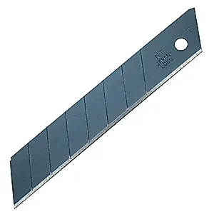 NT Cutter 18mm Heavy-Duty Ex tra-Sharp Black Snap-Off Blades, 50-Blade/Pack, 1 Pack (BL-51P)