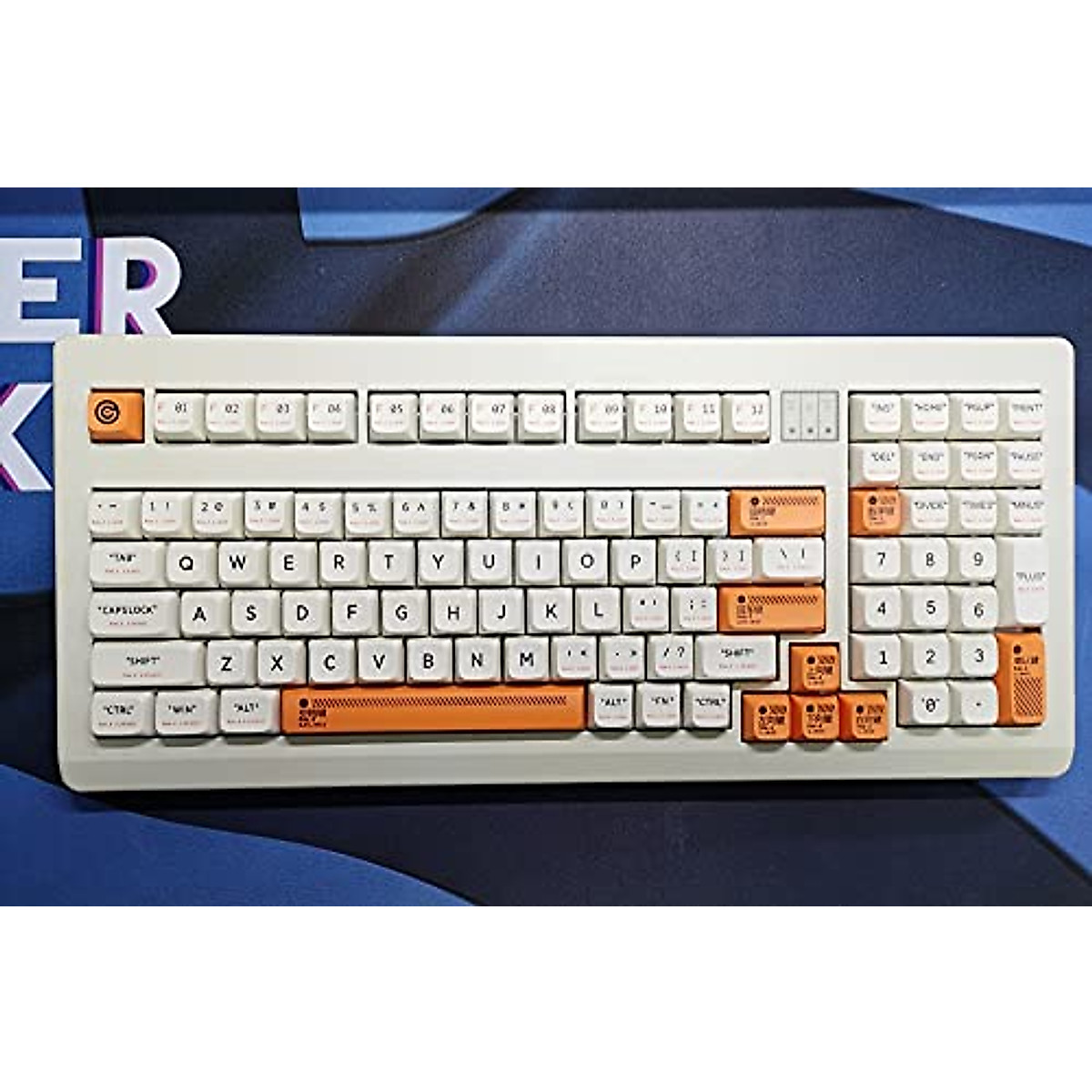 Blue Hat 141 Keys XDAS keycaps Dye-Sublimated Keycap for Cherry MX Switch keycaps for Wired USB Mechanical Gaming Keyboard （Plastic Sleeve）