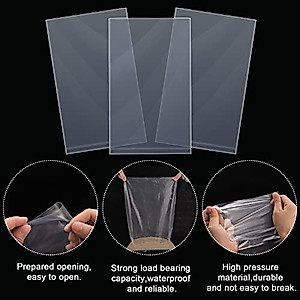 30 Pieces Sprayer Cup Liners, Paint Sprayer Bags, Transparent Spray Gun Cup Canister Liners for Hvlp Paint Sprayer Accessories (7.9 X 11.8 Inch)