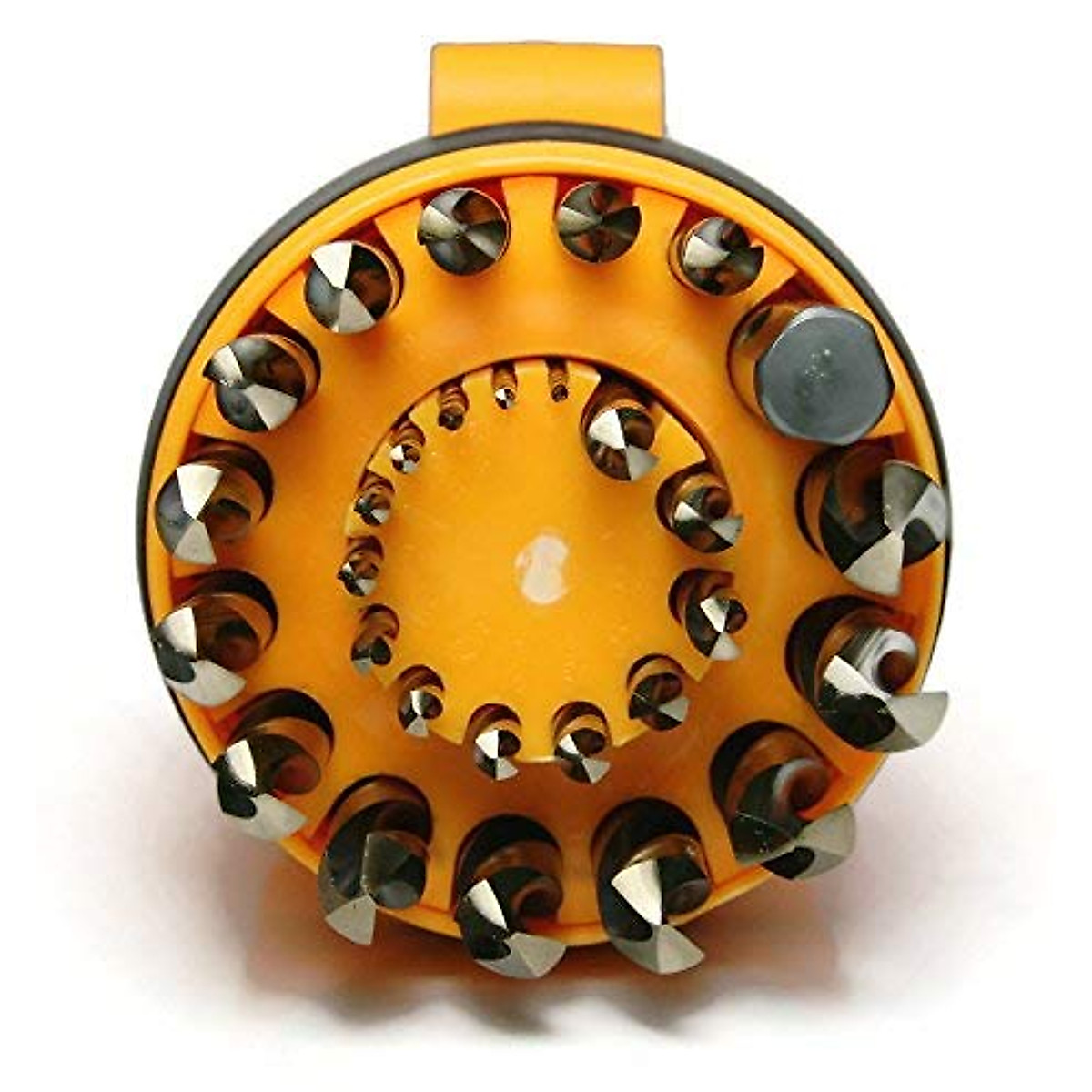 Norseman Super Premium Magnum 29 Piece Drill Bit Set - Orange Ultradex - 46962-135 Degree Split Point - Round Shank With Three Flats