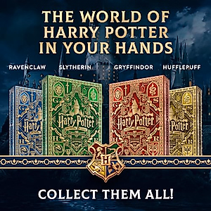 theory11 Harry Potter Playing Cards - Blue (Ravenclaw)