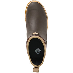 MUCK BOOT The Original COMPANY Women's Originals Ankle, Brown/Plaid/Gum, 5