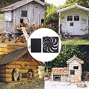 Amikadom #X4O7aL Solar Fan Monocrystalline 3W12V Plus Frame Solar Panel Module DIY Portable Charging