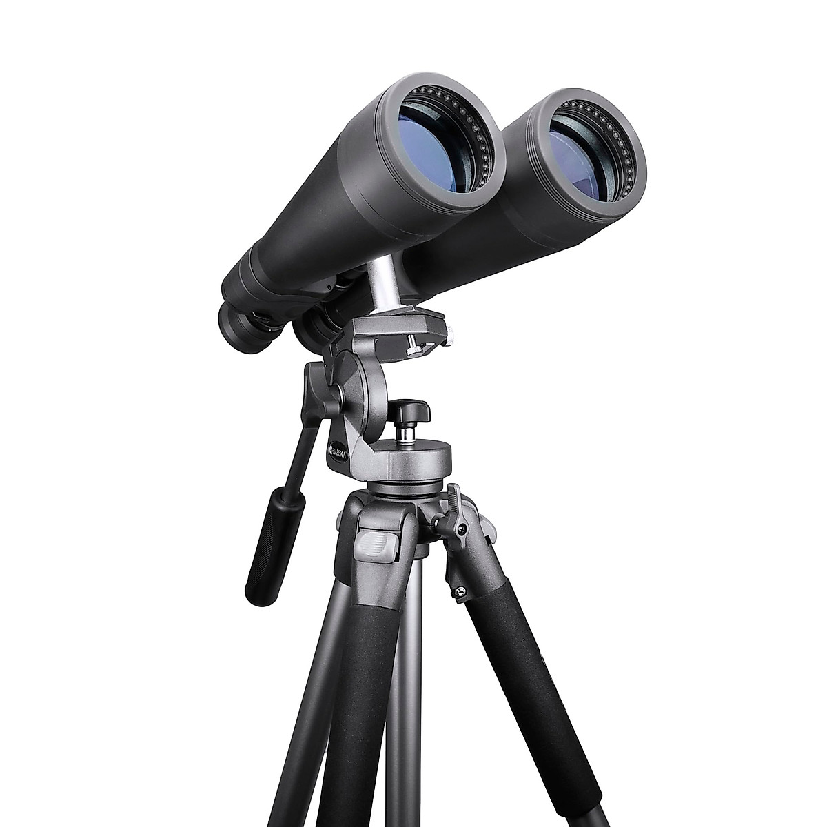 BARSKA X-Trail 30x80 Binocular w/ Braced-in Tripod Adapter, Black