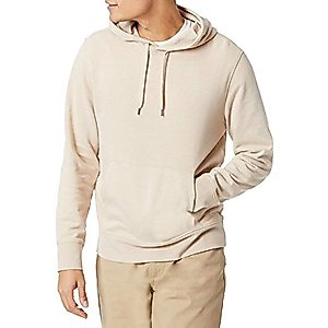 Amazon Essentials Men's Lightweight French Terry Hooded Sweatshirt, Oatmeal Heather, XX-Large