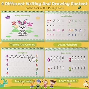 Dinhon Busy Book Preschool Learning Activities Latest 30 Themed - Workbooks Activity Binders Travel Toys for Toddlers, Autism Learning Materials and Tracing Coloring Books Montessori Toys for Age 3 +