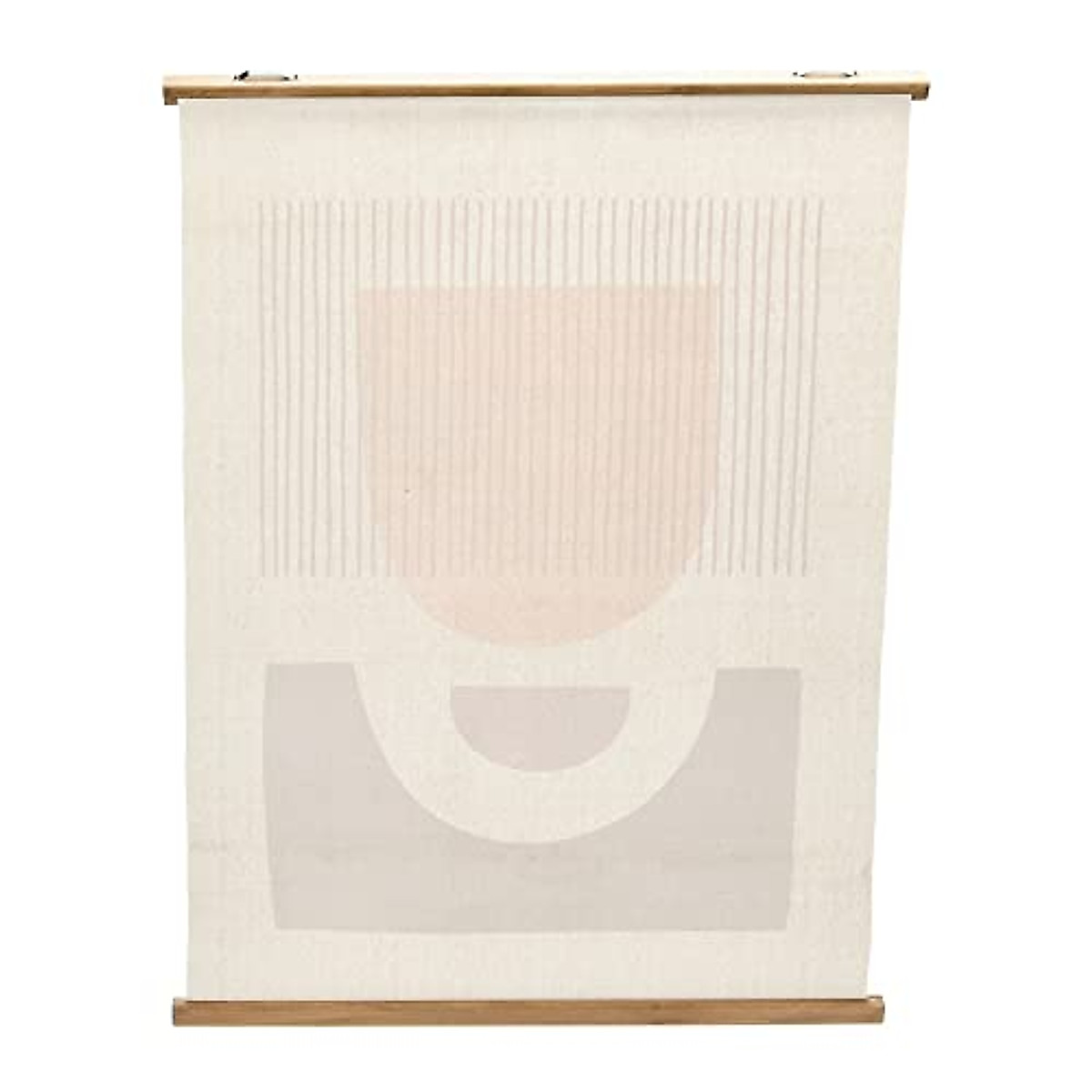 Main + Mesa Modern Boho Wood Scroll Wall Décor