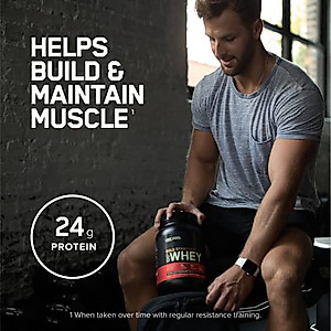 Optimum Nutrition Gold Standard 100% Whey Protein Powder, Mocha Cappuccino, 2 Pound (Packaging May Vary)