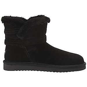 Koolaburra by UGG Women's Delene Mini Boot, Black, Size 11