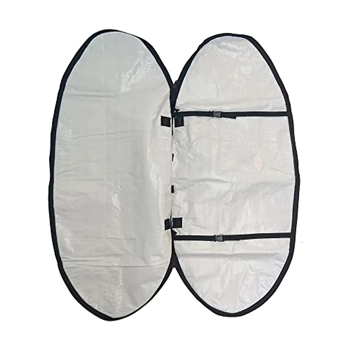 DB Skimboards Surf Skim Travel Bag Black, Skimboard Carrying Bag for up to Five Boards, with Back Pack Straps, Shoulder Strap & Handles