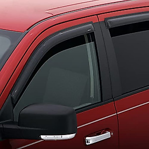 Auto Ventshade AVS 12068 Ventshade with Stainless Steel Finish, 2-Piece Set for 1980-1996 Ford Bronco, F-150, F-250 & F-350 Super Duty