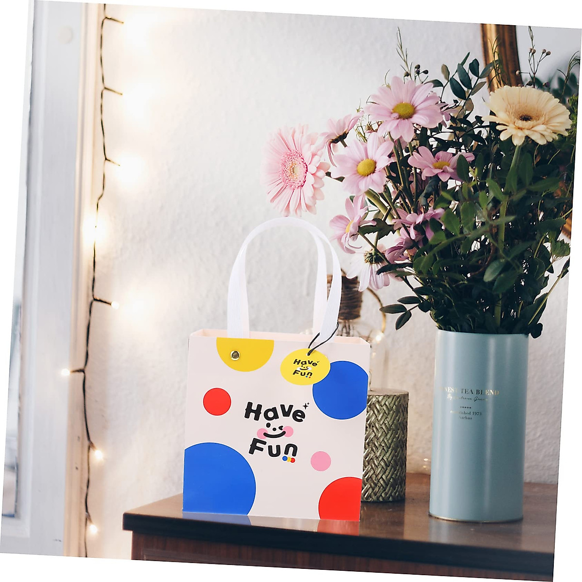 Abaodam 12 Pcs Gift Paper Bag Wedding Gift Bag Goodie Bags Gift Packaging Bags Party Bags Creative Gift Bag Holiday Gift Bags Dot Paper Bags Dot Gift Bags Baby Medium Packing Bag